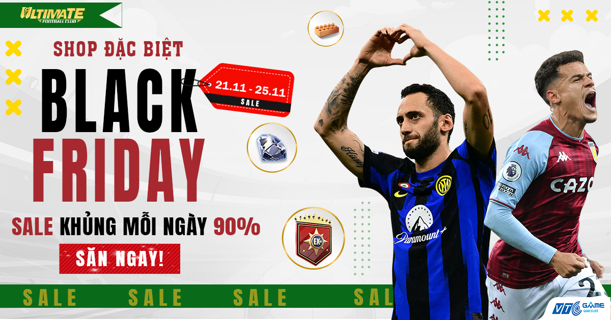 BLACK FRIDAY - Shop đặc biệt: Sale khủng mỗi ngày đến 90%