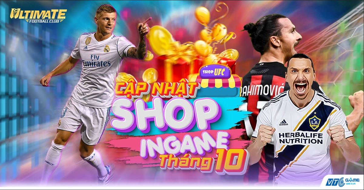 Cập Nhật Shop Ingame Tháng 10