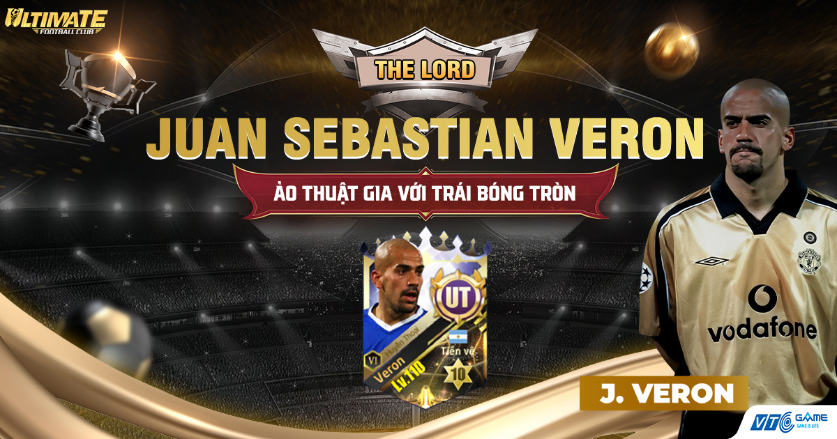 [NEW LORD PLAYER] Juan Sebastian Veron - Ảo Thuật Gia Với Trái Bóng Tròn